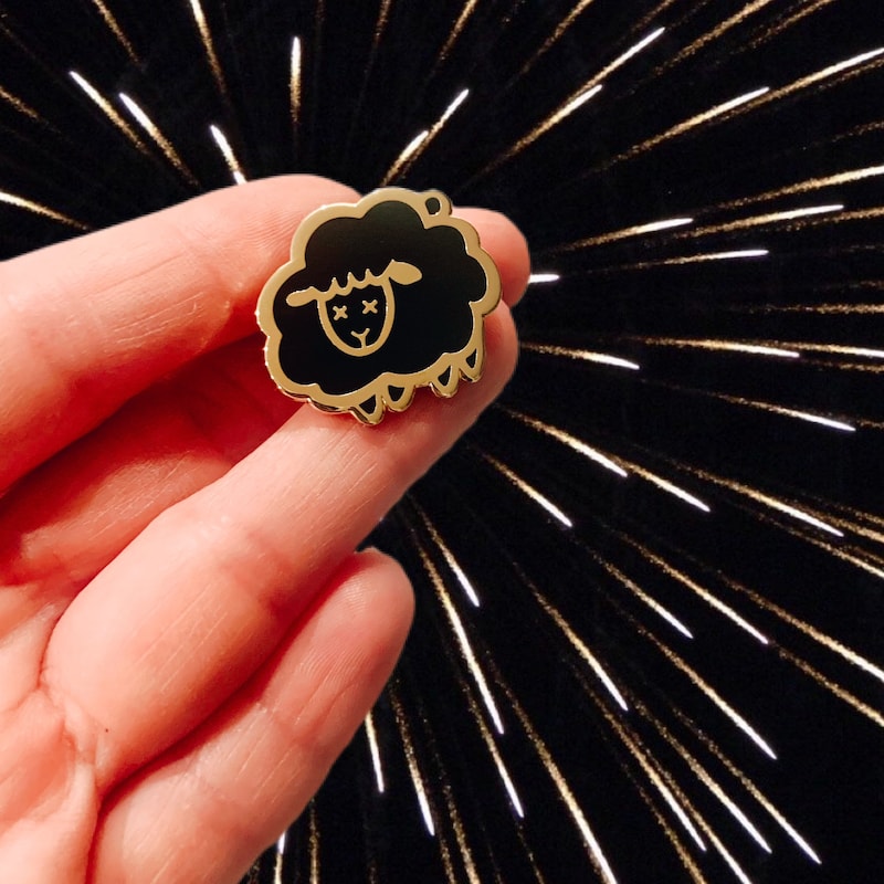 Sheep Pin - Etsy