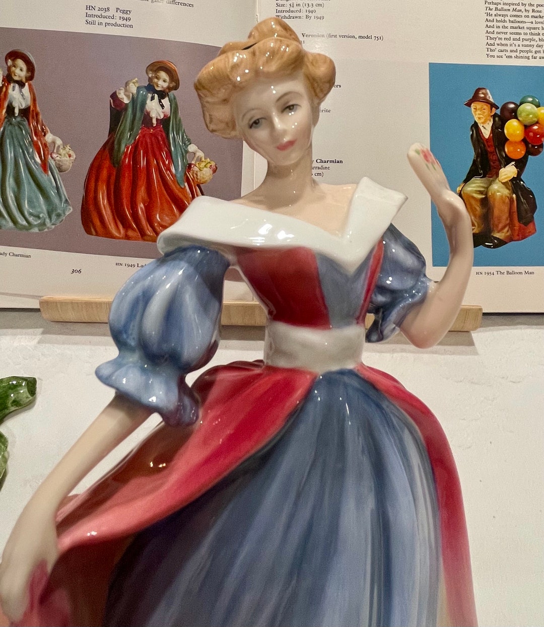 HN3316 Amy royal Doulton Figurine of the Year 1991 Mint Condition. - Etsy