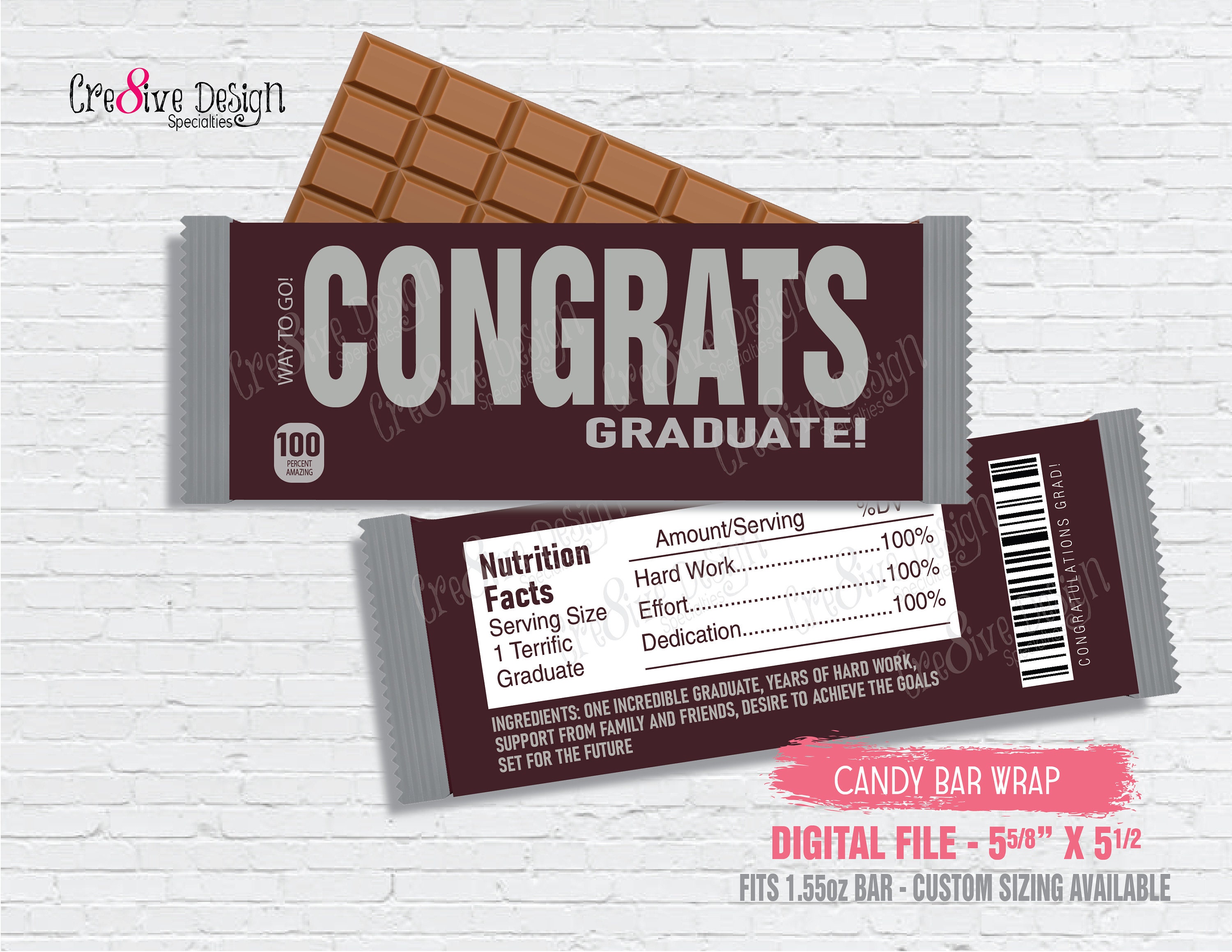 Congratulations Candy Bar Poems