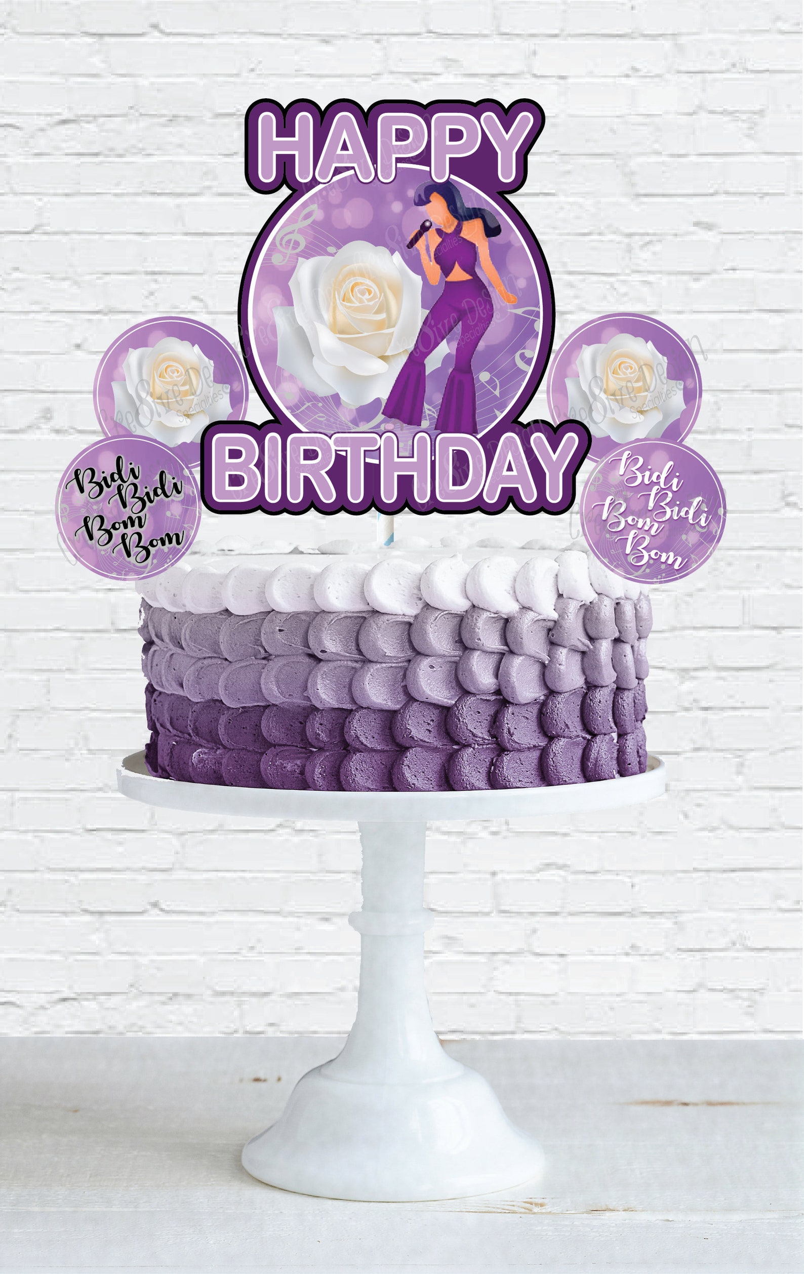 Selena Quintanilla Cake Topper Selena Quintanilla Party - Etsy