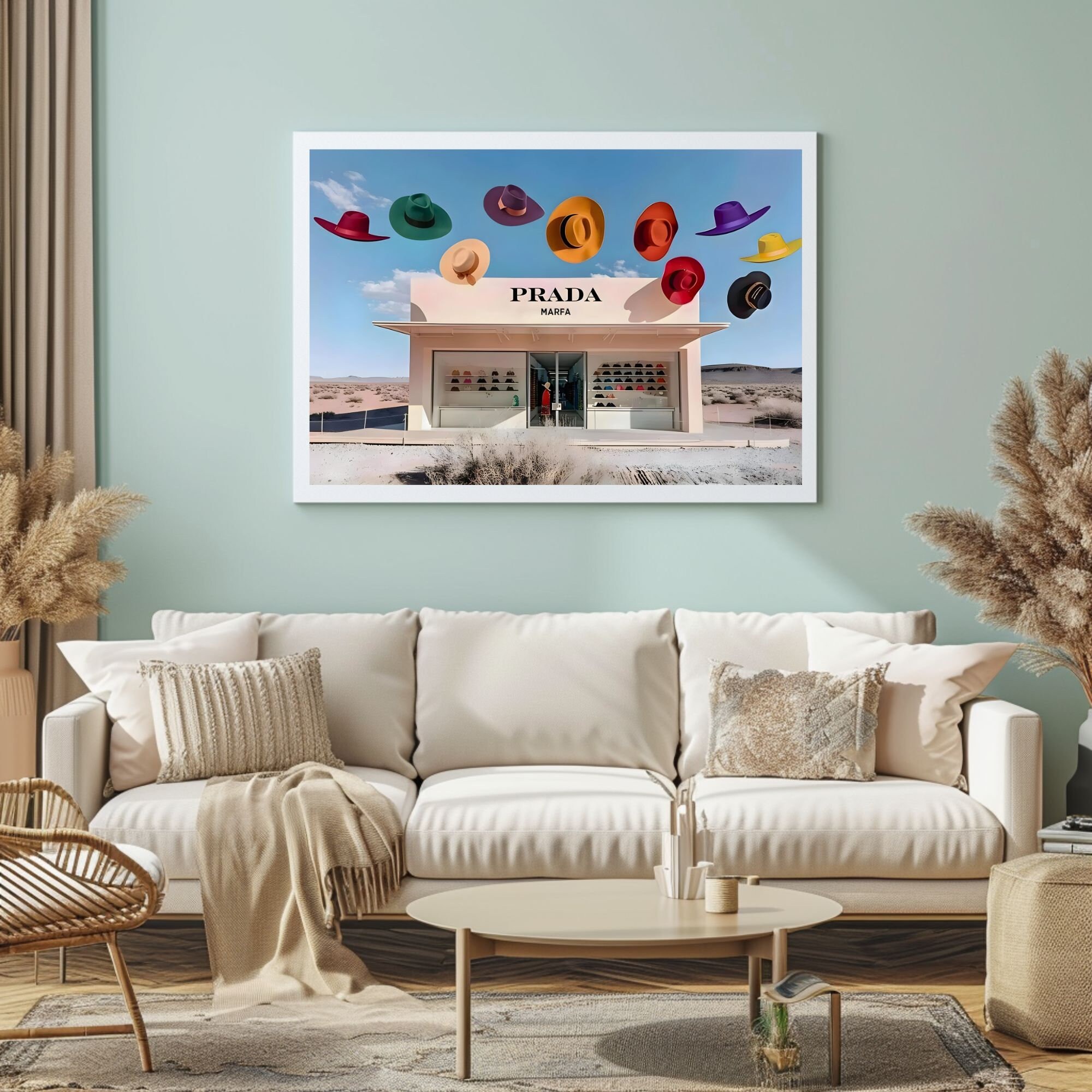 Store in Desert, Marfa Digital Download, High Life, Hats Marfa Desert ...