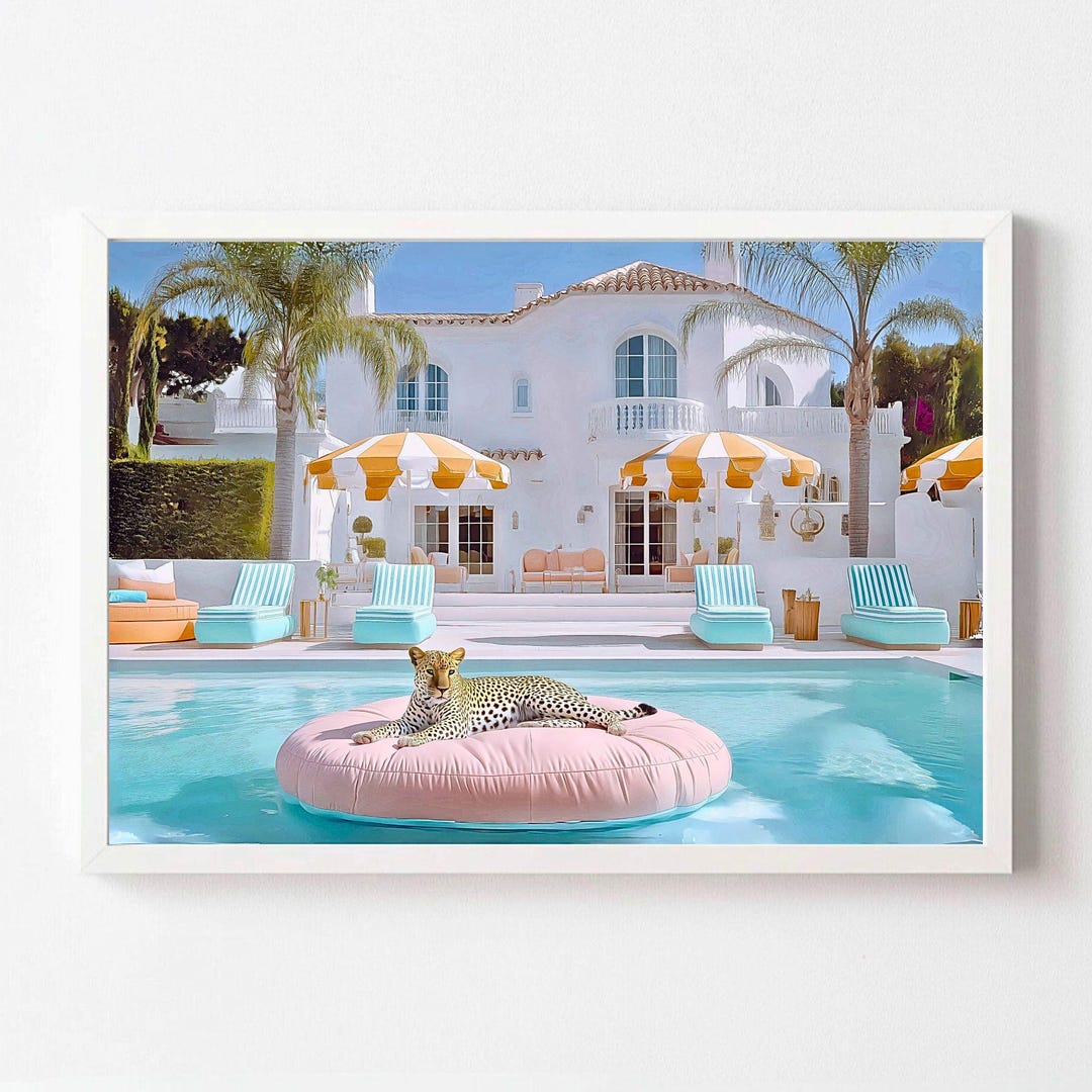 Leopard in Beverly Hills, Digital Download, High Life, Palm Springs ...