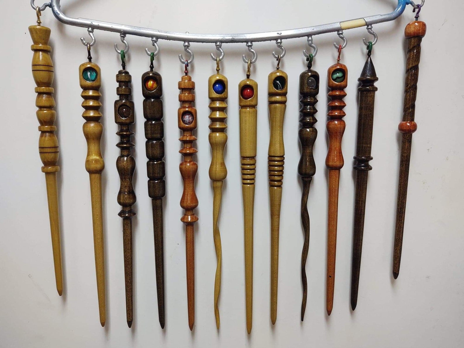 10 Assorted Movie Inspired Wooden Wands - Magic Wands - Etsy