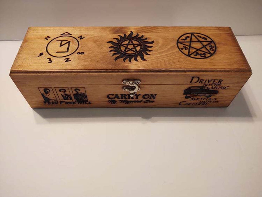 Supernatural Keepsake Box - Jewelry Box - Etsy