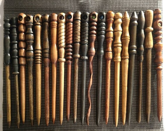 20 Assorted Movie Inspired Wooden Wands Magic Wands - Etsy
