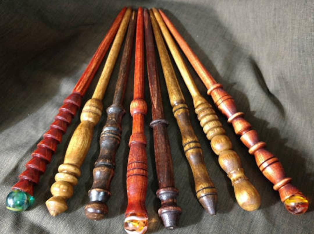Inspired Wooden Wizarding Wands - Magic Wands - Etsy