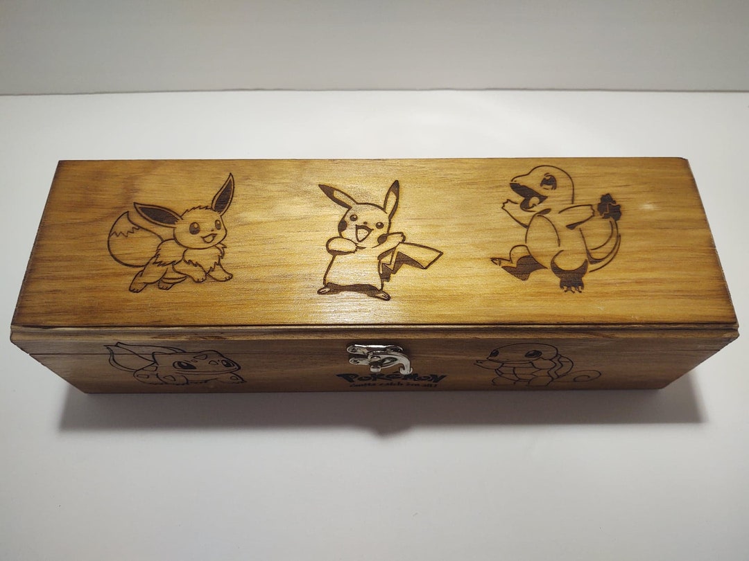 Pokemon - Pokemon Box - Pikachu, Squirtle, Bulbasaur Box - Pokemon ...