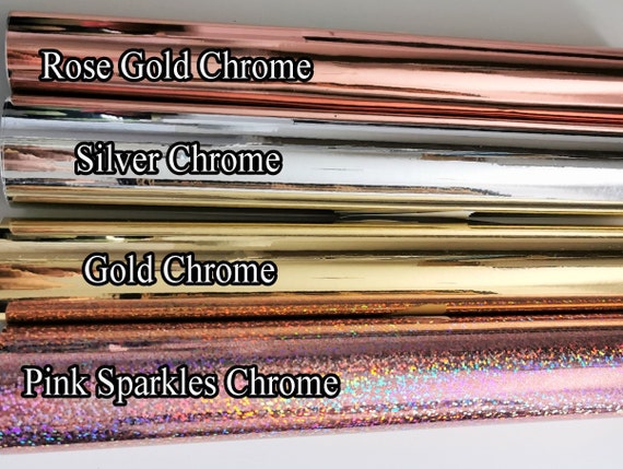 1 X Personalised CHROME Vinyl Decal Sticker / Word Cut Vinyl | Etsy