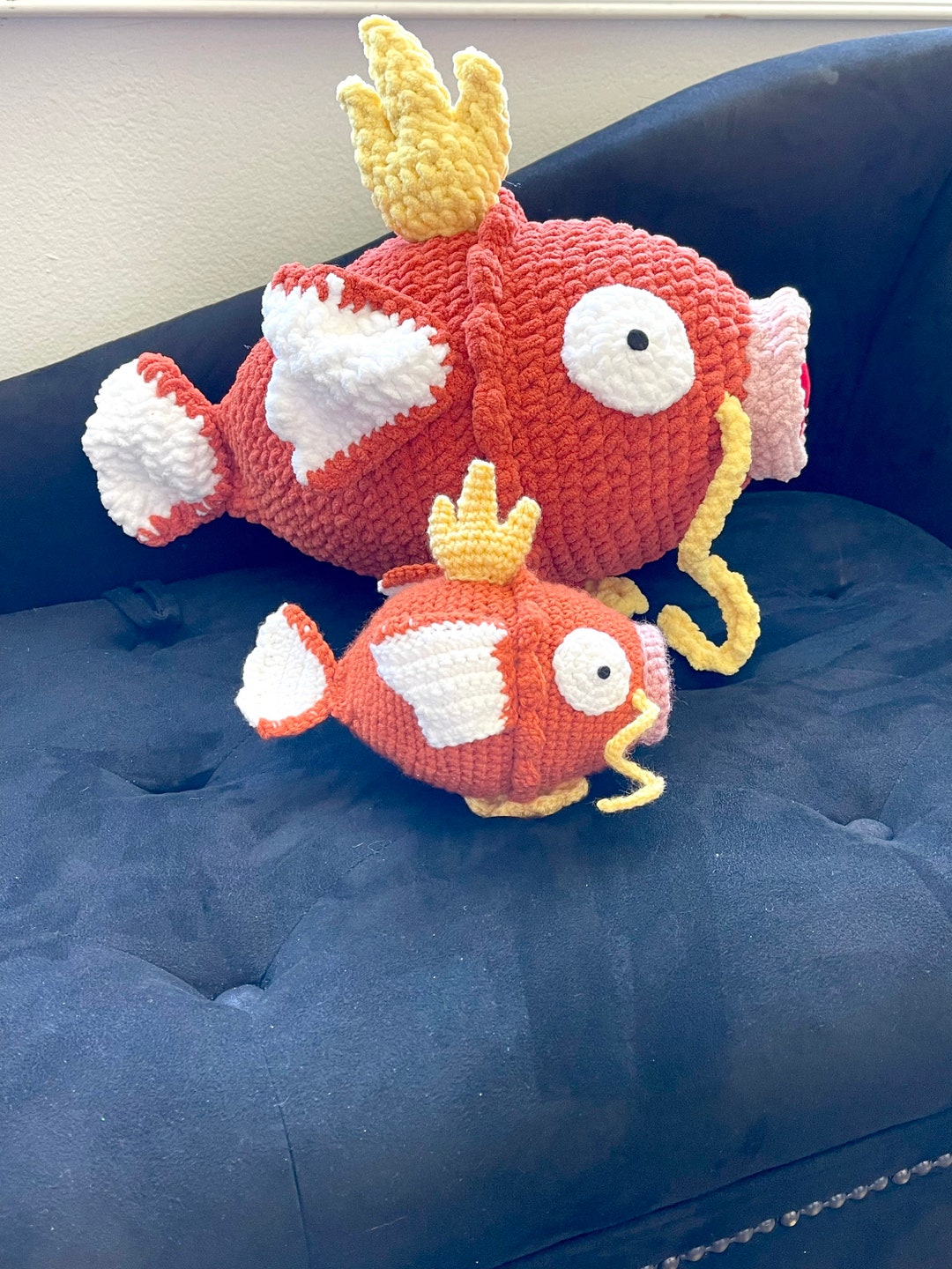 Magikarp Inspired Plush in 10inch or 20 Inch Pokemon Birthday - Etsy