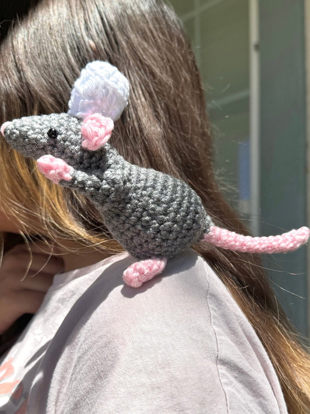 Shoulder Buddy Remy Ratatouille Inspired , Mouse Ears, Remy Shoulder ...
