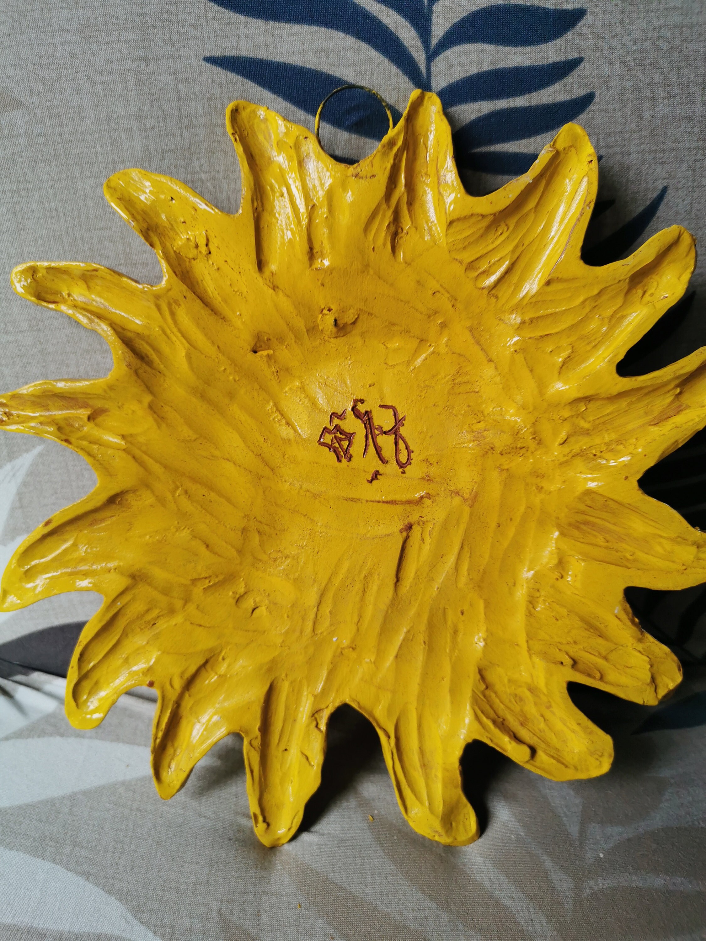 Italian Ceramic Sun Plaques, Italy Pottery Sun, Ceramic Sun Face, Sun ...