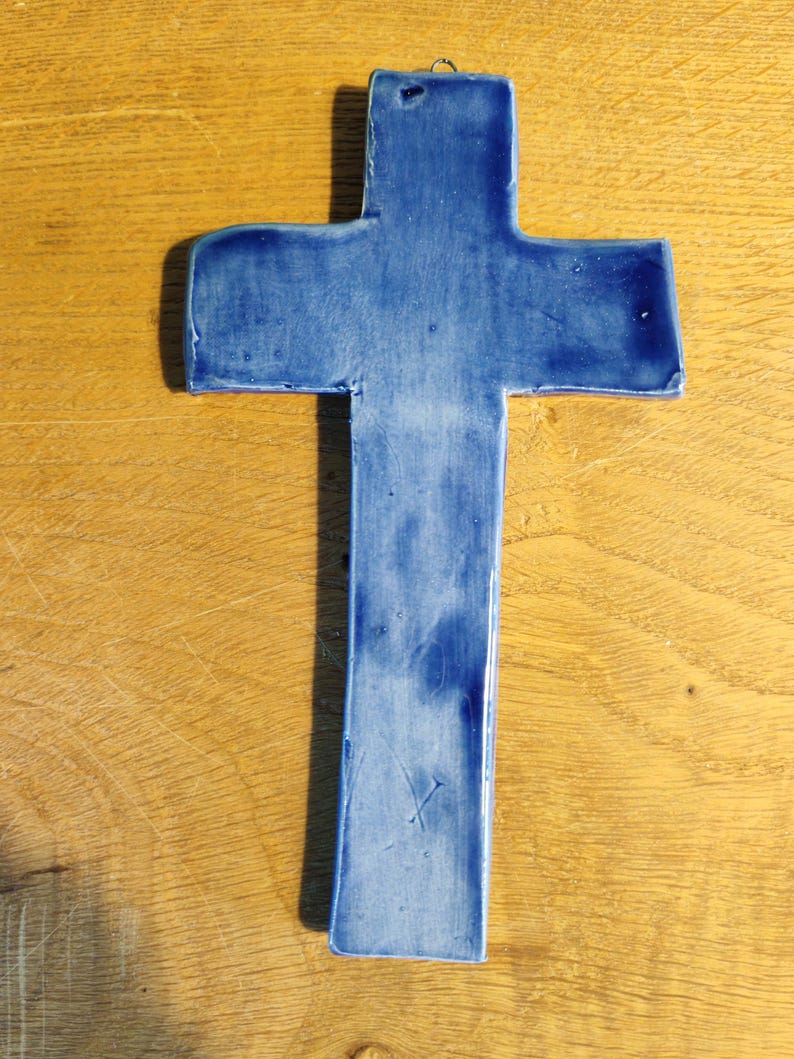 Ceramic Christian Cross, Christian Cross Catholic Religious Symbols ...