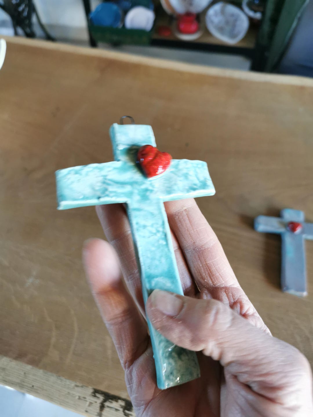 Ceramic Christian Cross, Christian Cross Catholic Religious Symbols ...