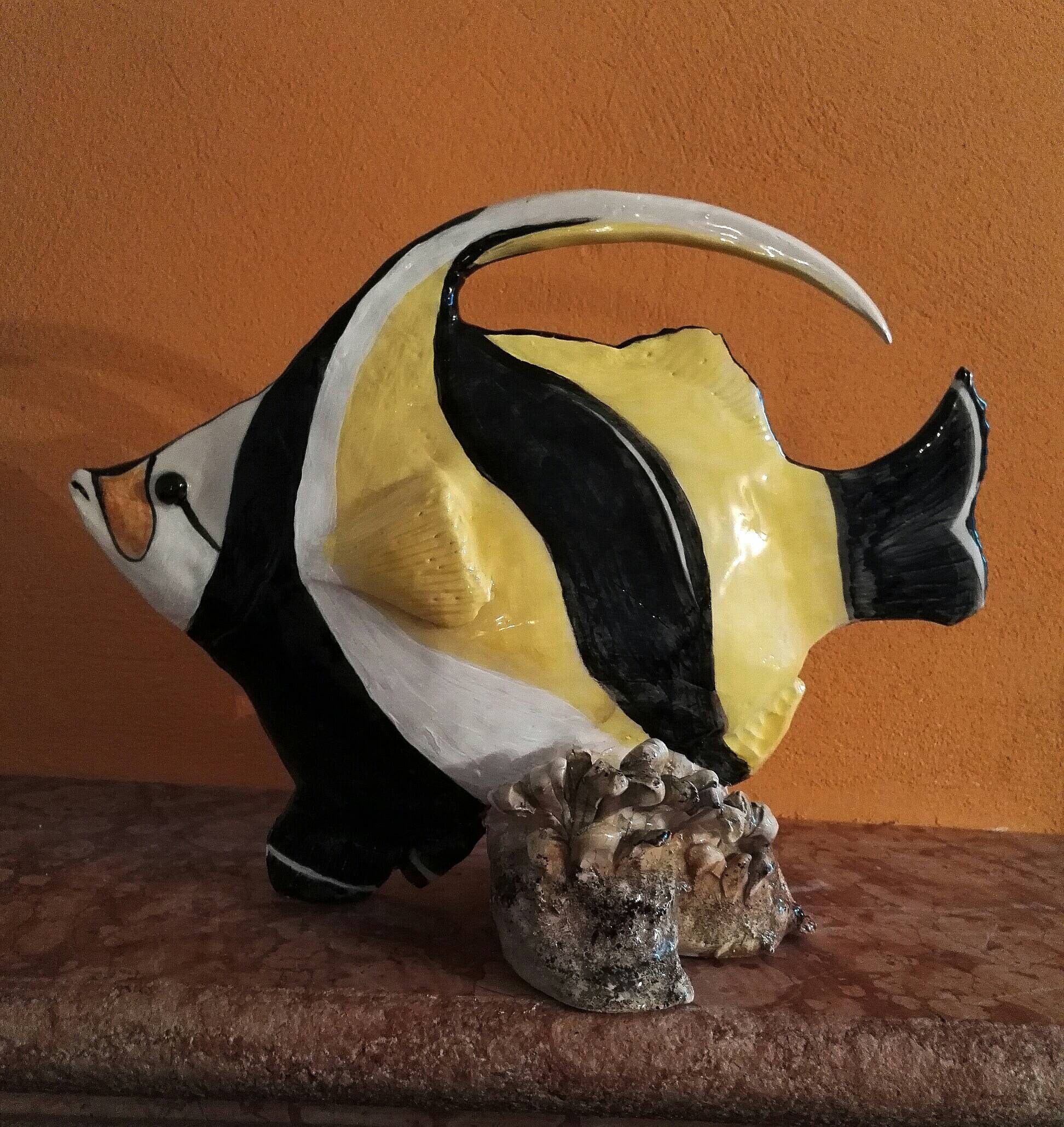 Fish Ceramic Sculpturehandmade Sculpture Art Marine Fish - Etsy Israel