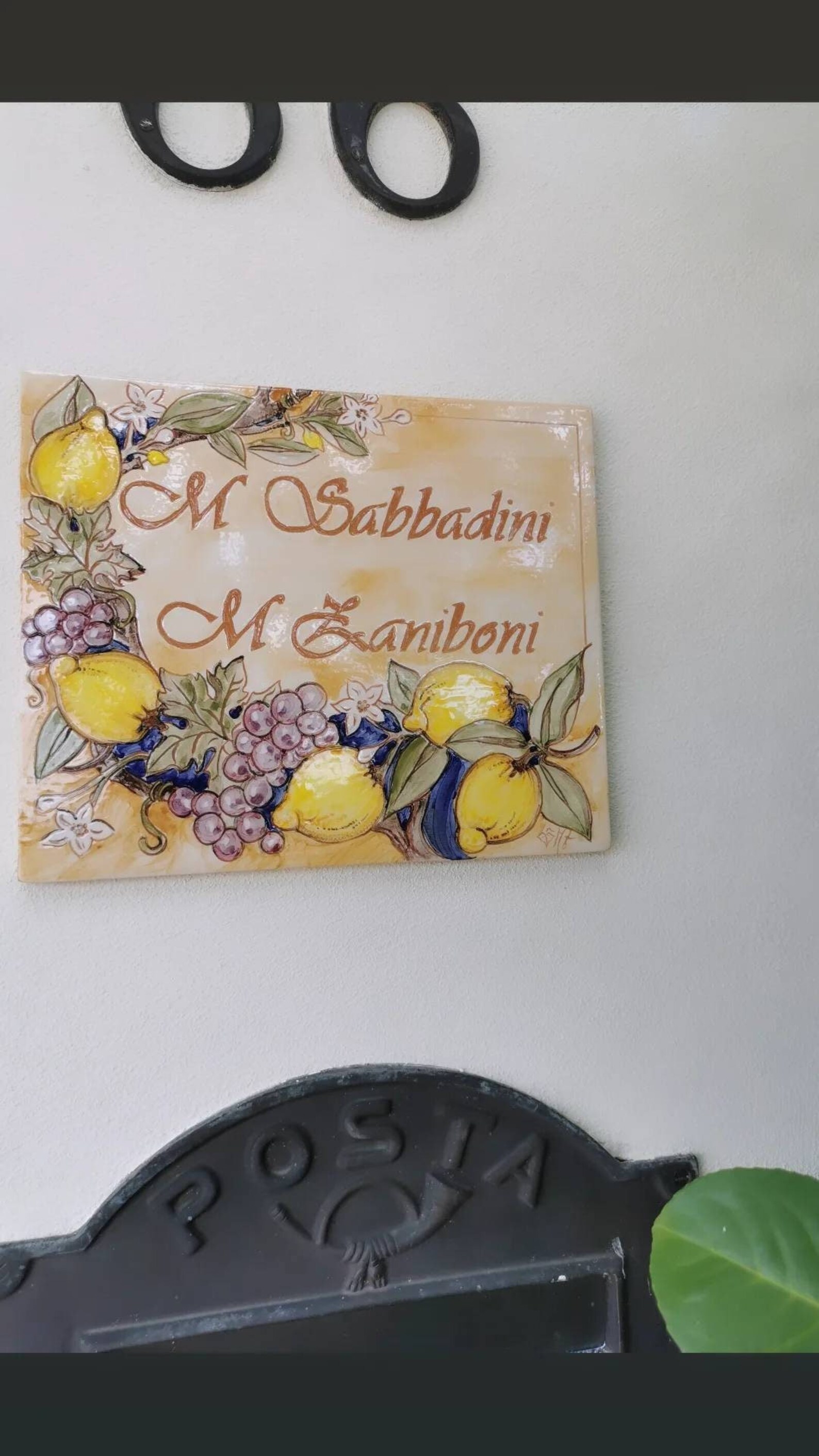 Ceramic Tiles for Home and Shop, House Number Engraved on Ceramic ...