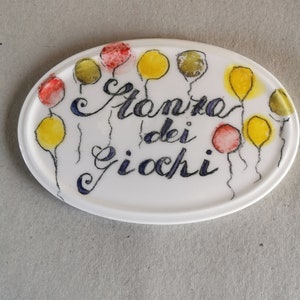 Ceramic Tiles for Home and Shop, House Number Engraved on Ceramic ...