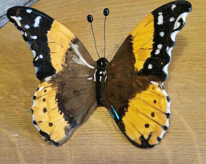 Ceramic Realistic Butterfly, Ceramic Wall Butterflies, Italian ...