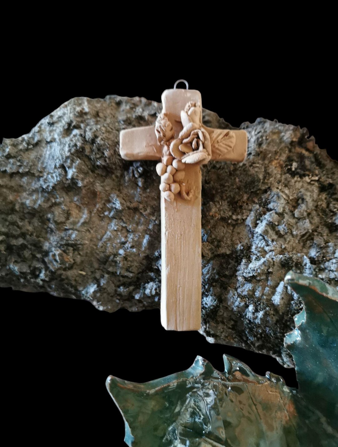 Ceramic Christian Cross, Christian Cross Catholic Religious Symbols ...
