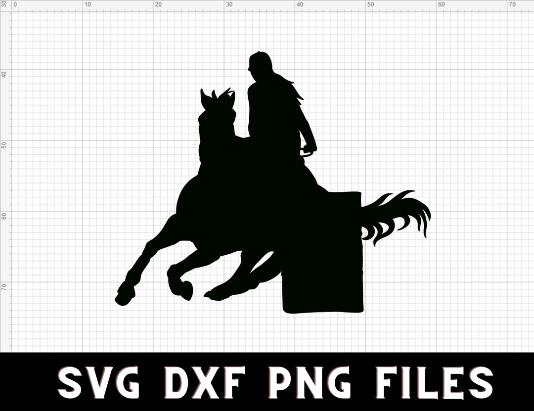 Barrel Racer Rodeo SVG | Cutting File for Cricut, Silhoutte Machines in ...