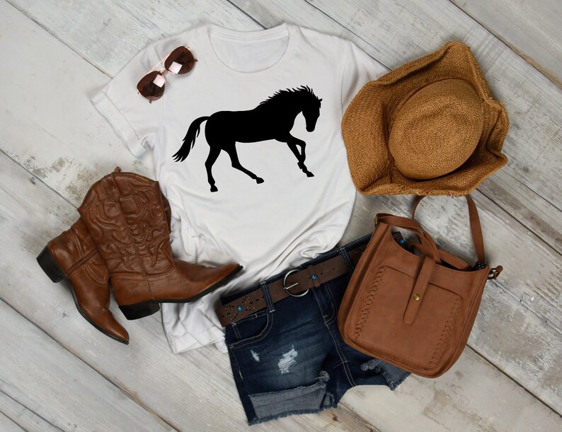 13 Horse Silhouettes Clipart SVG Bundle Cutting File for Cricut ...