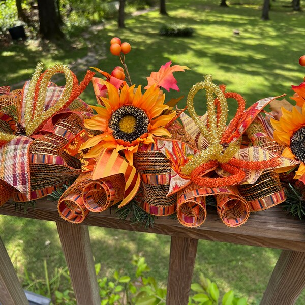 Deco Mesh Garland - Etsy