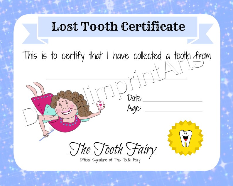 Girl Tooth Fairy Letter, Lost Tooth, Baby Milestone, Letter From Tooth ...