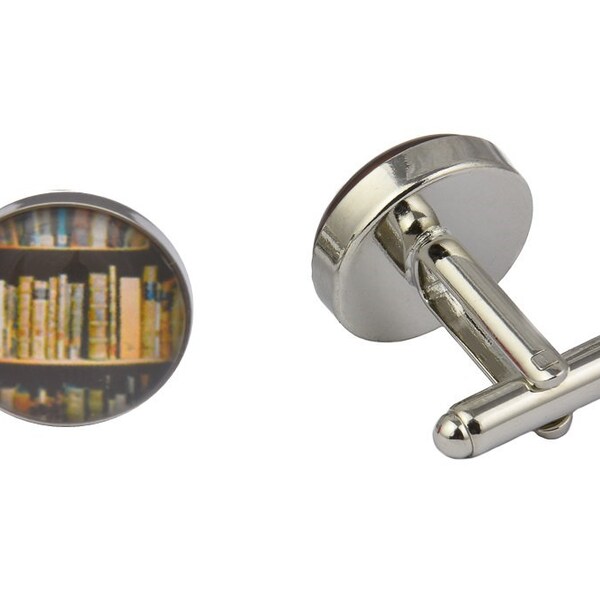 Book Cufflinks - Etsy