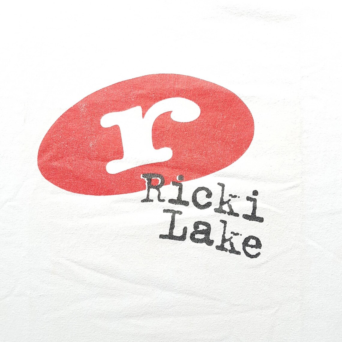 Vintage 90's Ricki Lake Show Logo T Shirt Size XL W 23.5 X L 31 - Etsy