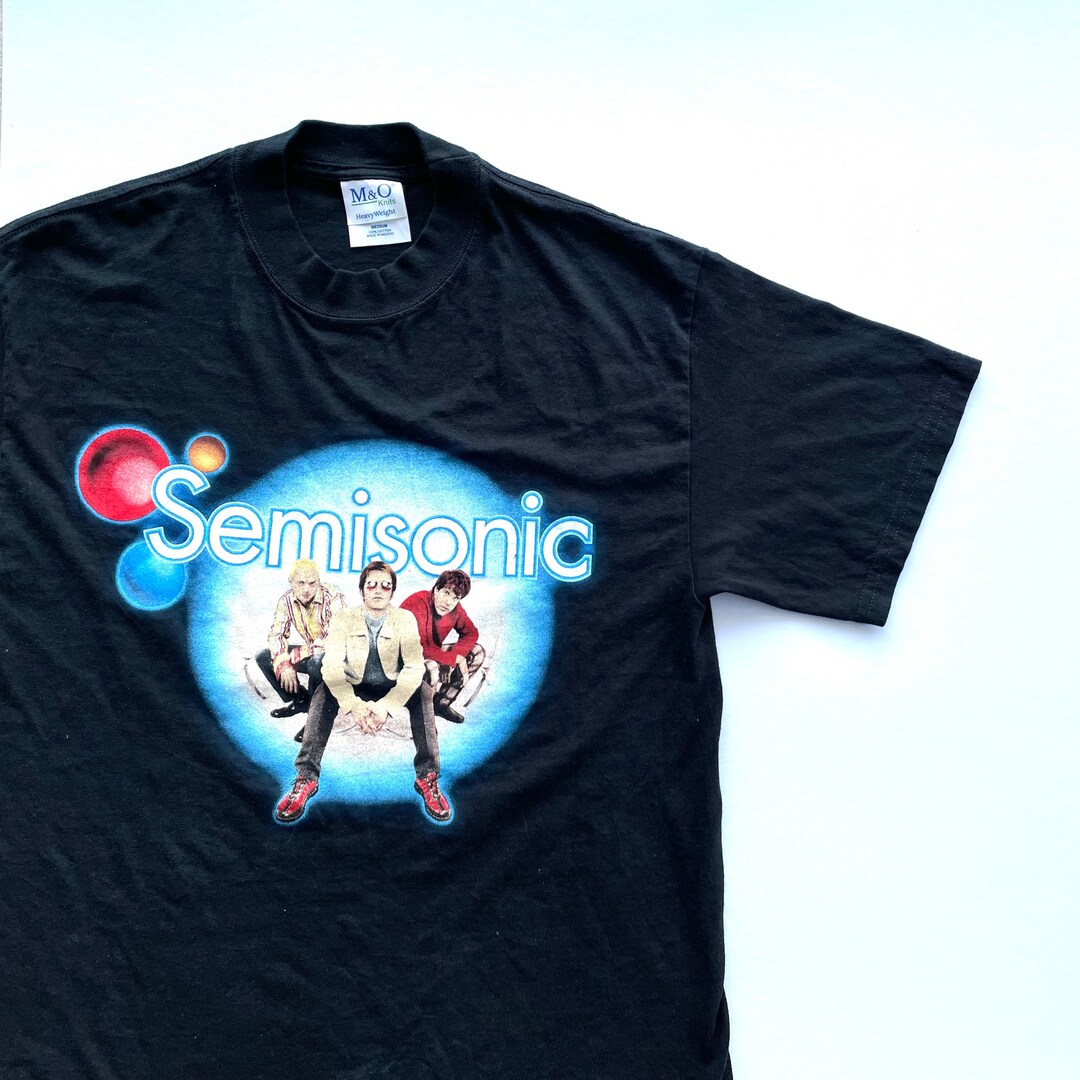 Vintage 2002 Semisonic All About Chemistry 2001/2002 World Tour T Shirt ...