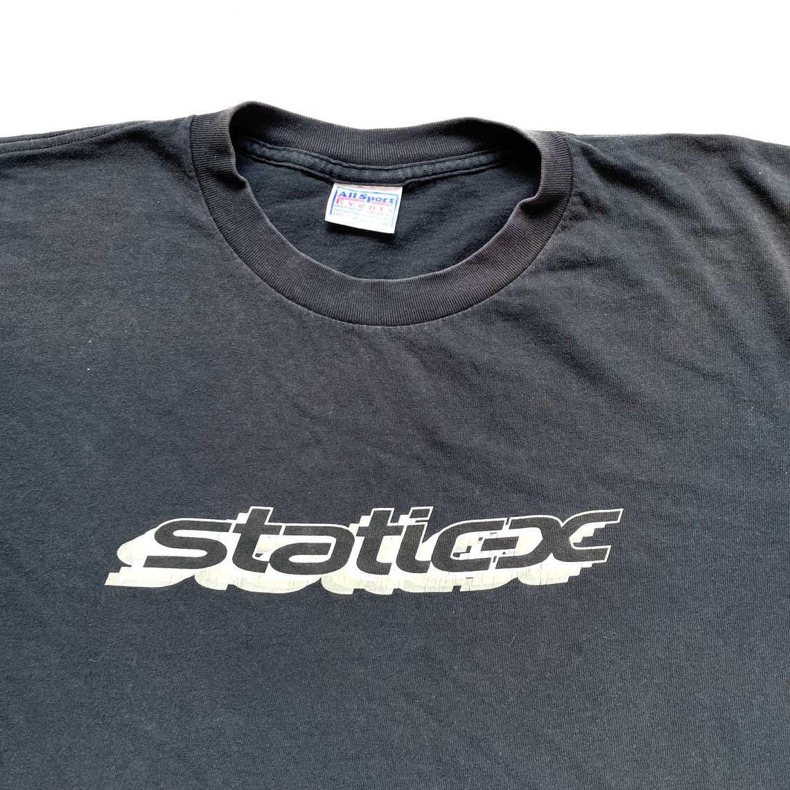 Vintage 2000 Static-x Band Logo T Shirt Size L (W 22 X L 28.5) - Etsy