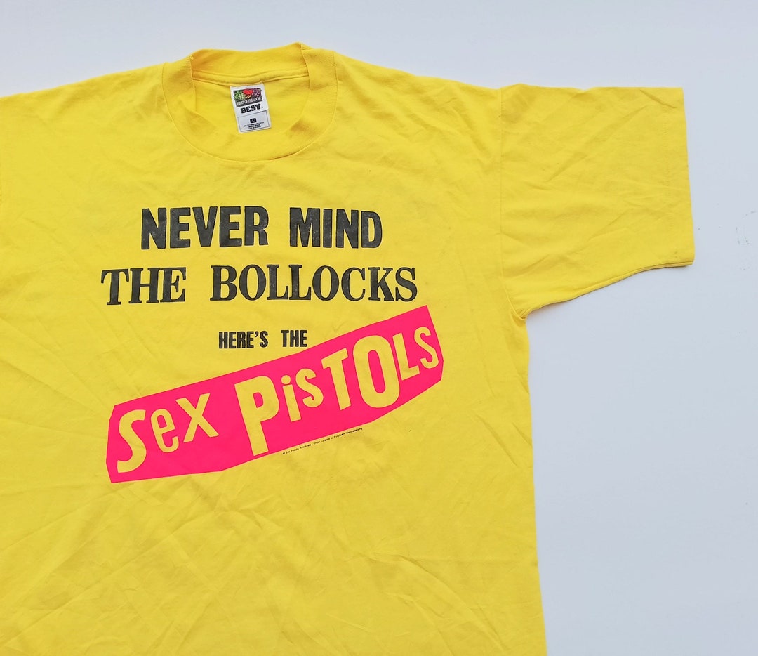 Vintage 90s Sex Pistols Never Mind The Bollocks Heres The Sex Pistols