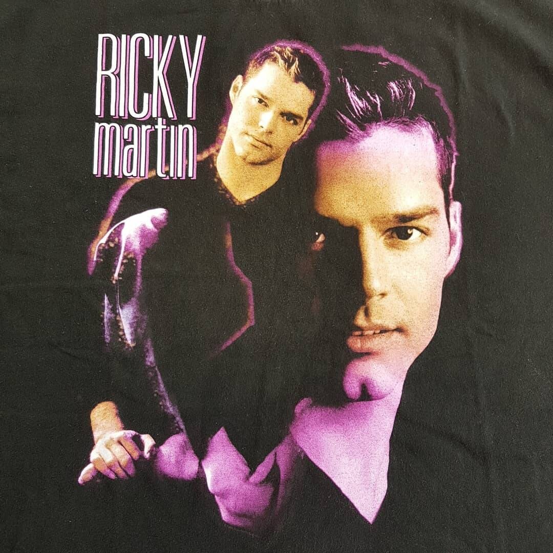 Vintage 1999 Ricky Martin T Shirt Size XL (W 23.5 X L 31) - Etsy