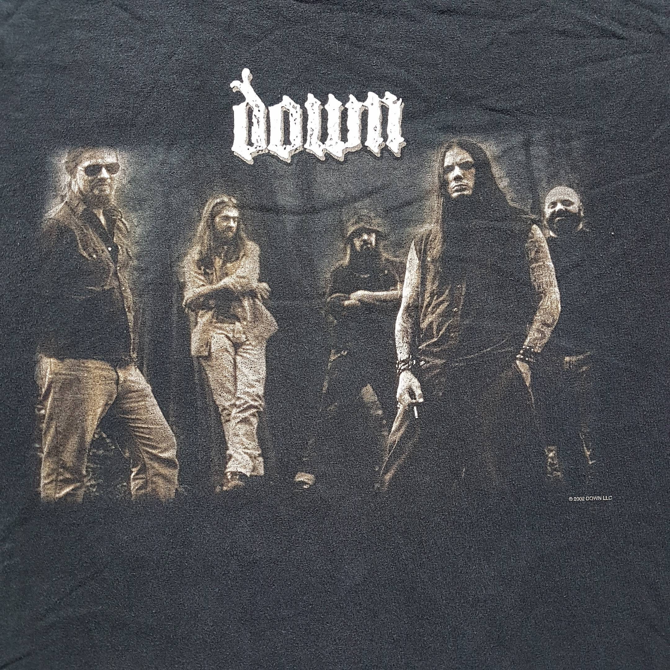 Vintage 2002 Down Band Photo T Shirt Size XL W 24 X L 27.5 - Etsy