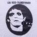 Vintage 2000's Lou Reed Transformer Ringer T Shirt Size L W 22 X L 27 ...