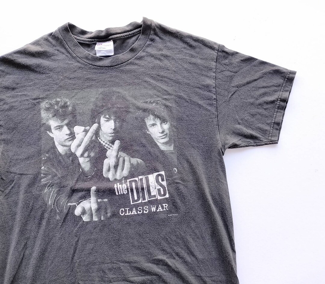 Vintage 2001 the Dils Class War Dionysus Records T Shirt Size - Etsy