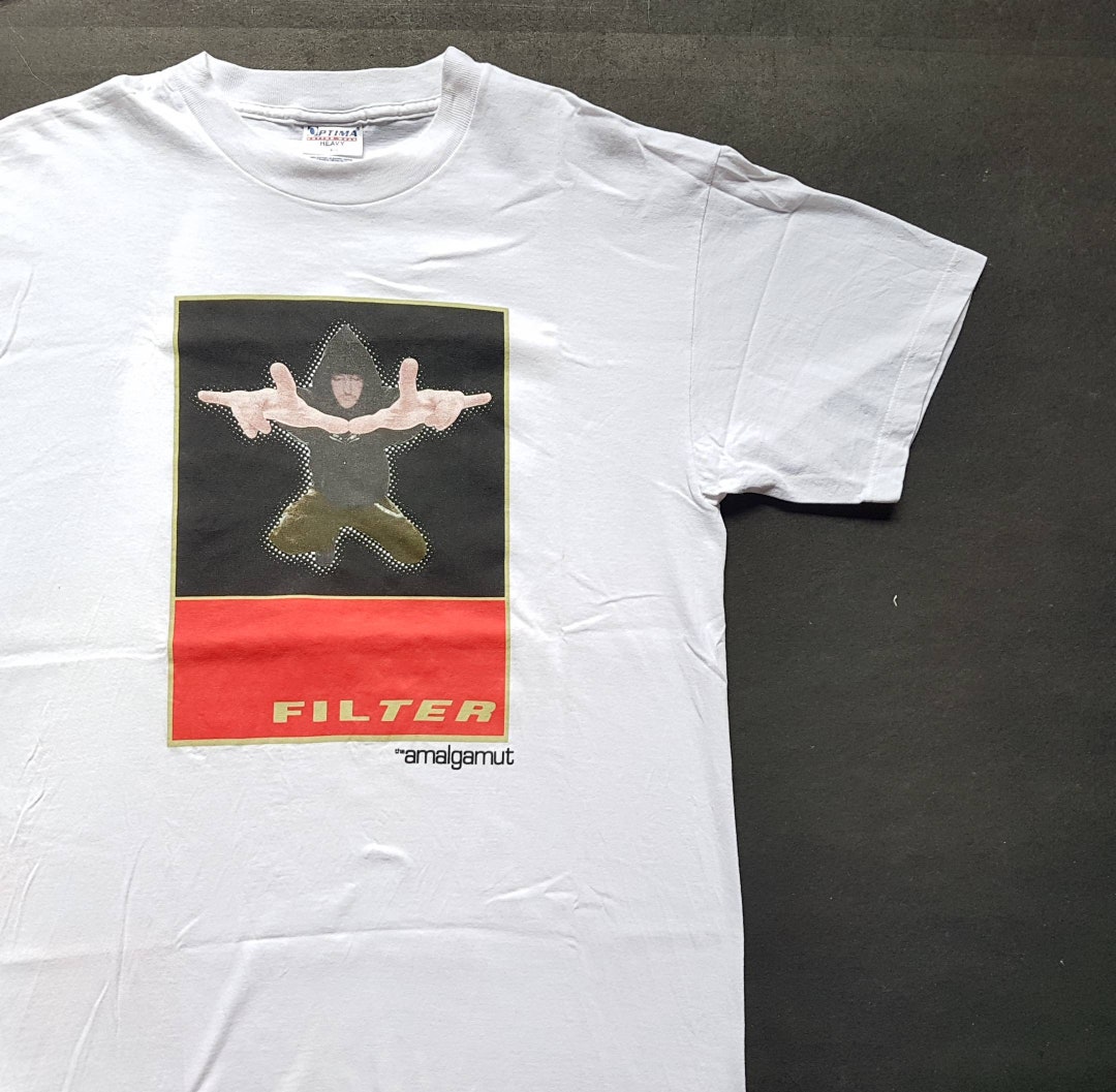 Vintage 2002 Filter the Amalgamut Where Do We Go From Here Tour T Shirt ...