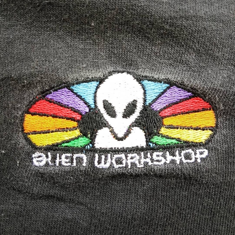Vintage 90's Alien Workshop T Shirt Size M W 20 X L 24.5 - Etsy