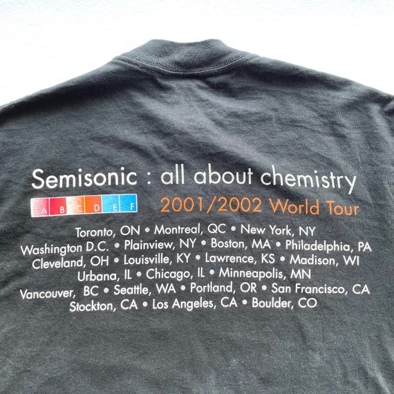 Vintage 2002 Semisonic All About Chemistry 2001/2002 … - Gem