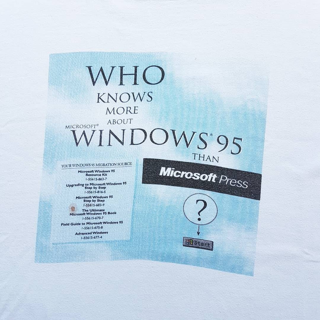 Vintage 1995 Windows '95 Who Know More About Windows '95 Vintage 1995 Windows '95 Who Know More About Windows '95