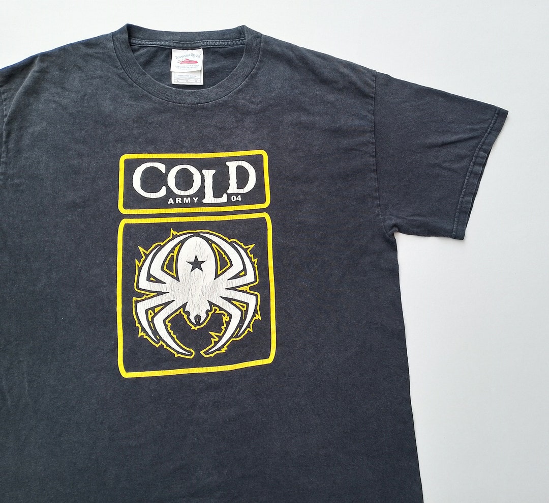 Vintage 2004 Cold Army 04 Tour Band T Shirt Size L (W 21.5 X L 28.5) - Etsy