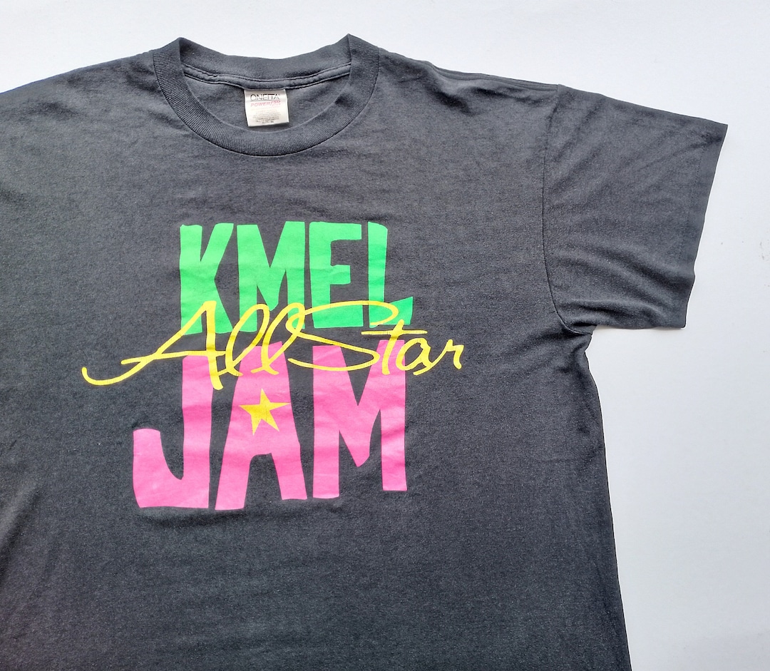 Vintage 1998 KMEL All Star Jam T Shirt Size XL (W 24.5 X L 28.5) - Etsy