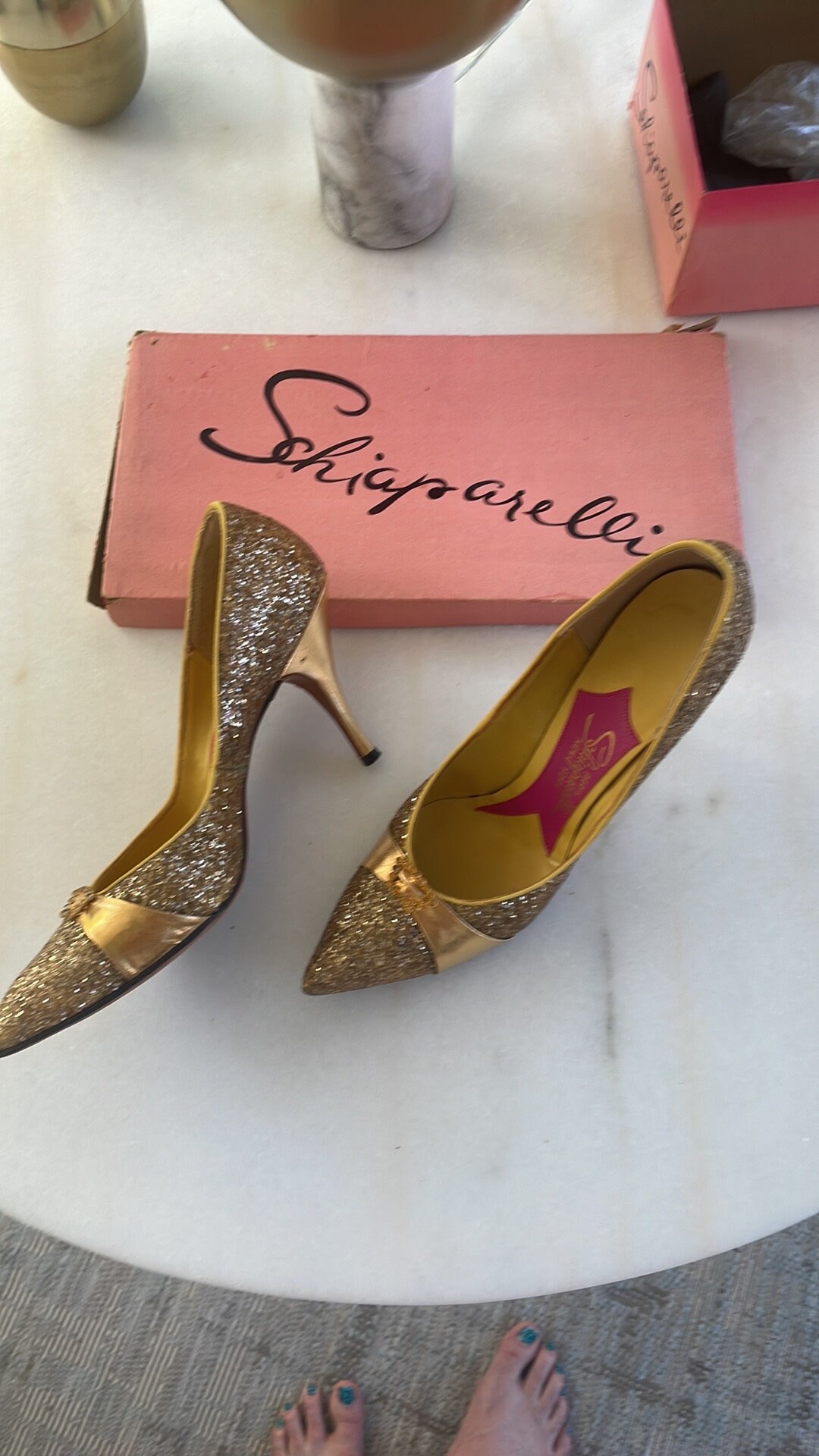 Vintage Schiaparelli Heels With Original Box - Etsy