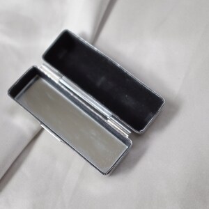 Vintage Stainless Steel Mirrored Lipstick Case - Etsy