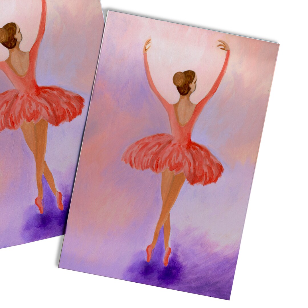 Ballerina Greeting Cards for All Occasions, Dance Recitals, Birthday ...