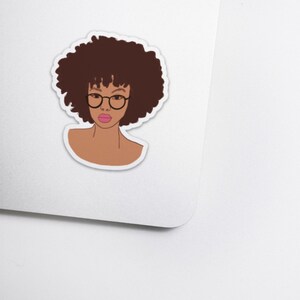 Afro Stickers for Scrapbooks, Laptops, Bullet Journals, and Planners - Etsy