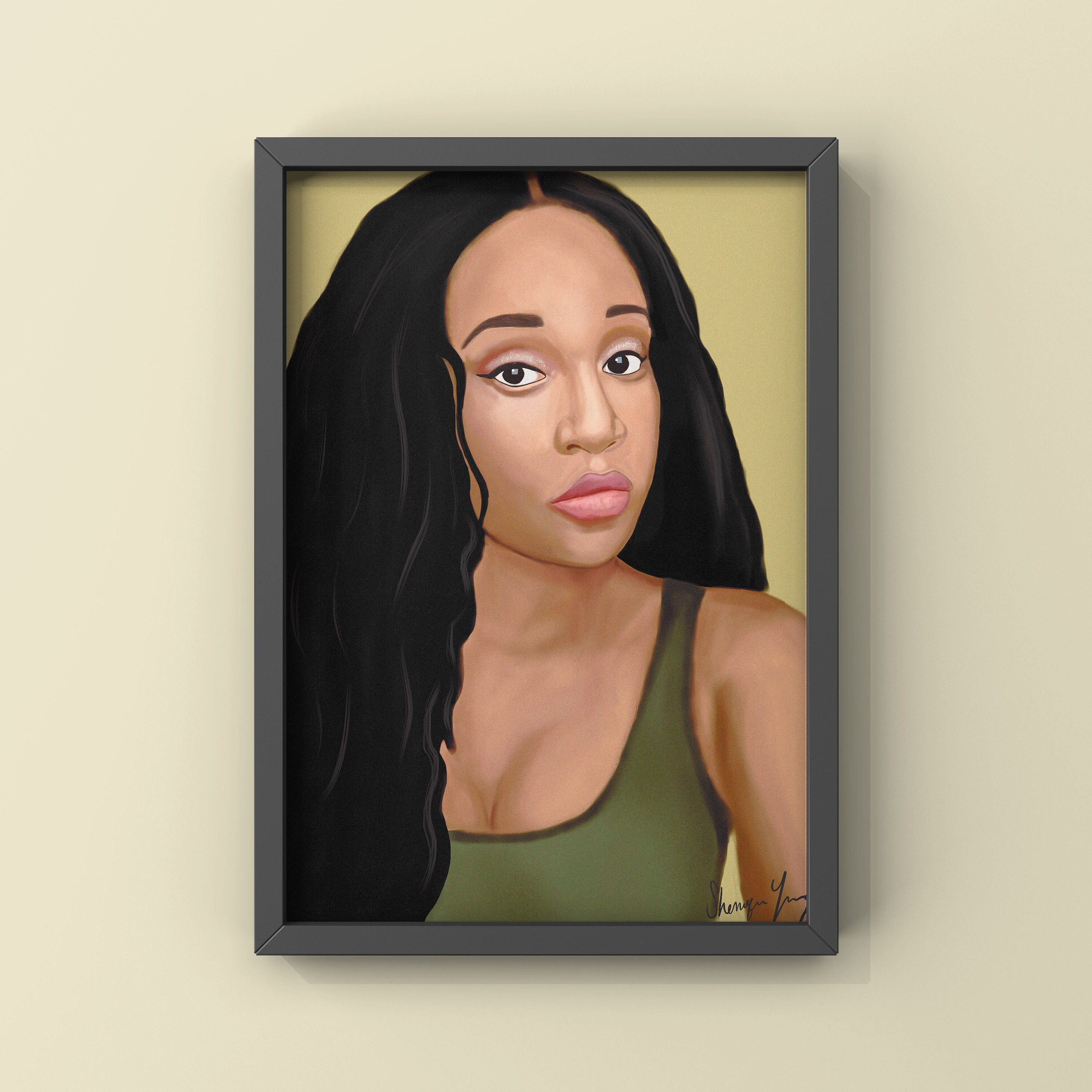 Custom Portraits, Personalized Digital Portrait Painting, Modern ...