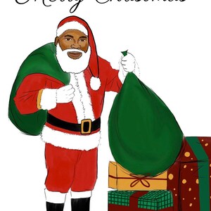 Christmas Cards Set, African American Christmas Cards, Black Greeting ...