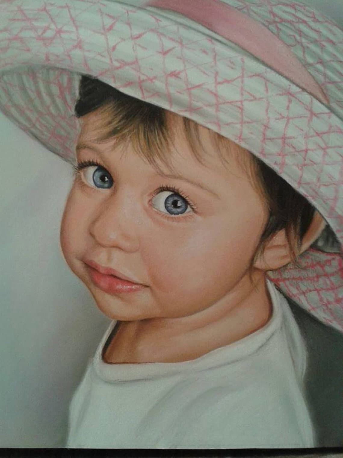 Custom Portrait From Photo Portrait Painting Drawing Original - Etsy
