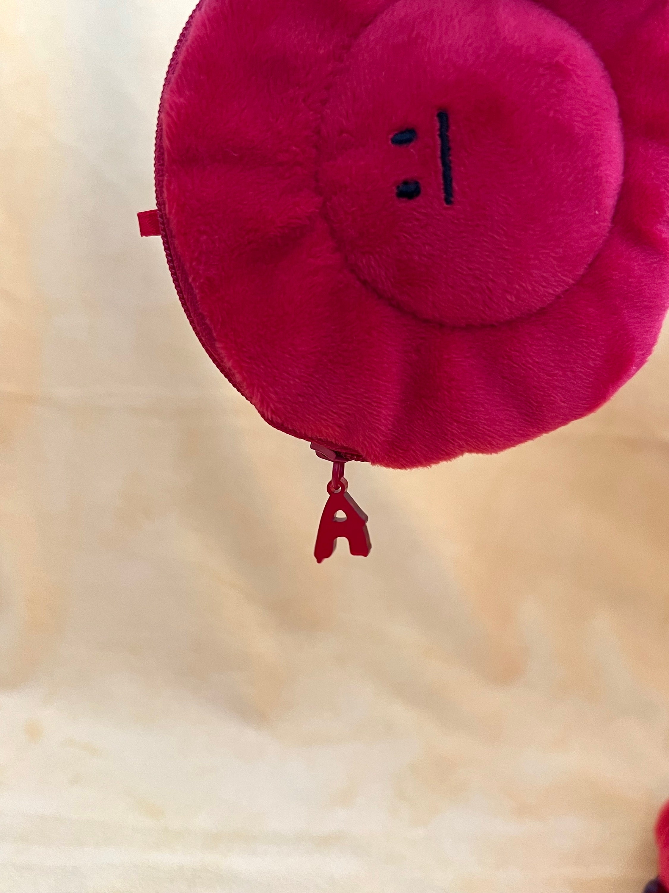 Red Blood Cell Coin Purse With Blood Type Charm - Etsy