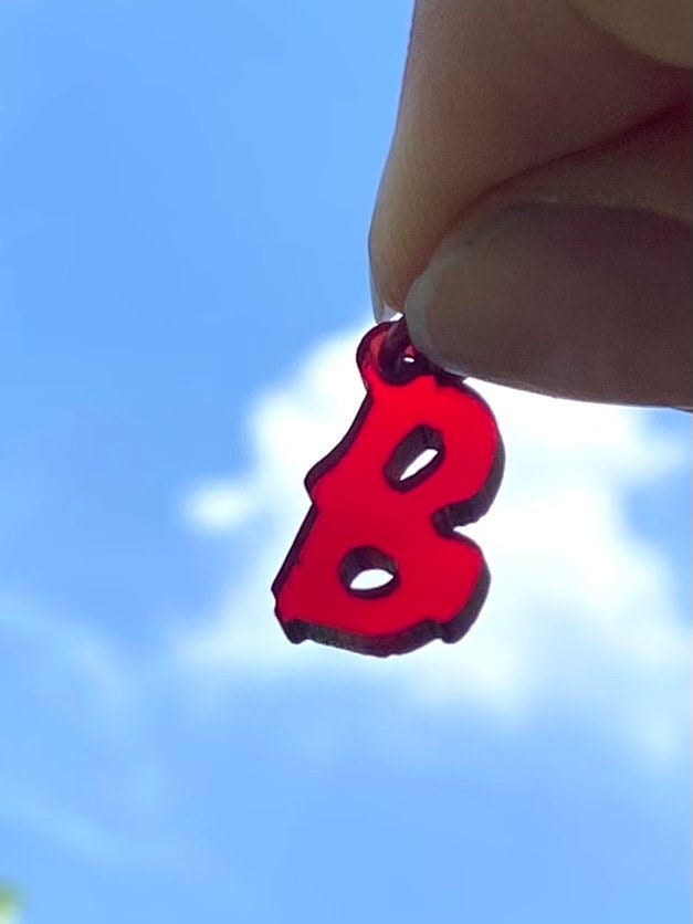 Red Blood Cell Keychain With Blood Type Charm - Etsy